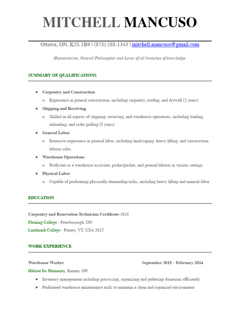 My Resume | PDF