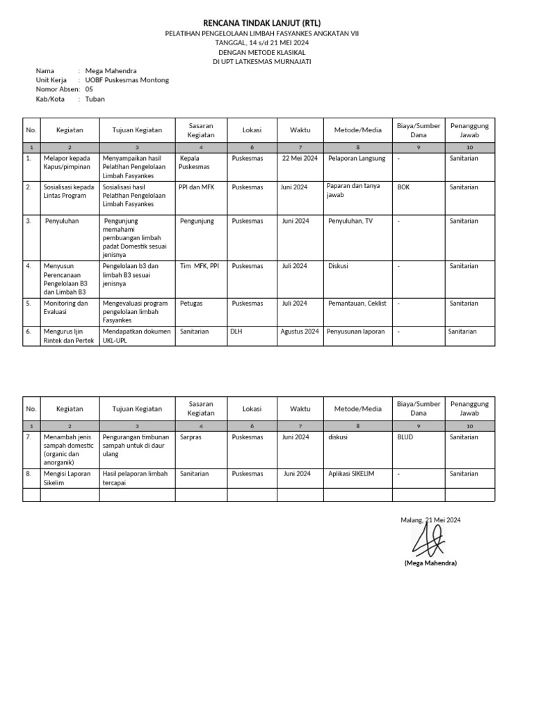 Form RTL Mega Mahendra | PDF
