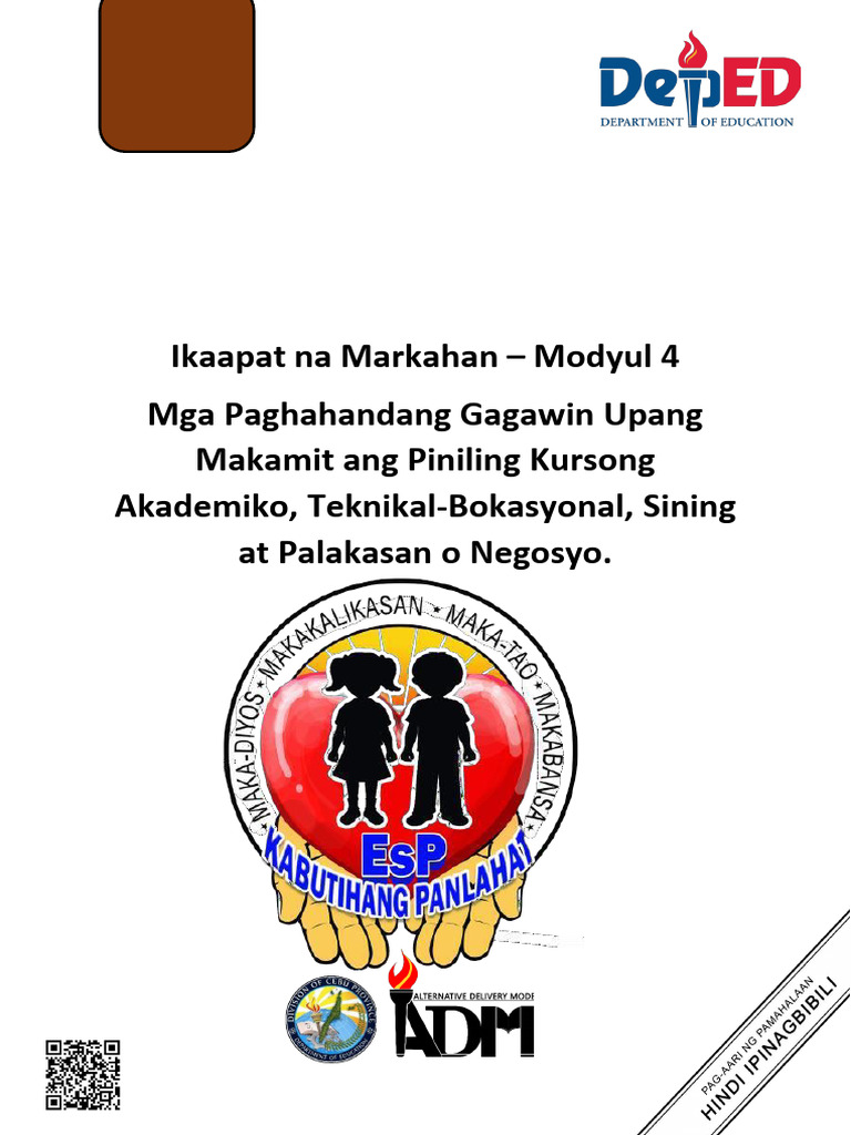 EsP9 Q4 Module 4 | PDF