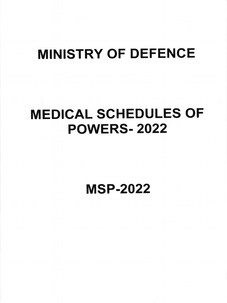 MSP 2022 | PDF