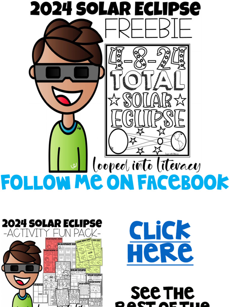 LINKS AND MORE - Solar Eclipse Freebie! | PDF