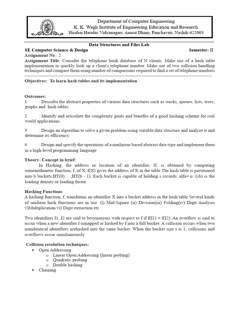 DSA Lab practical-2 | PDF DSA Lab practical-2 | PDF