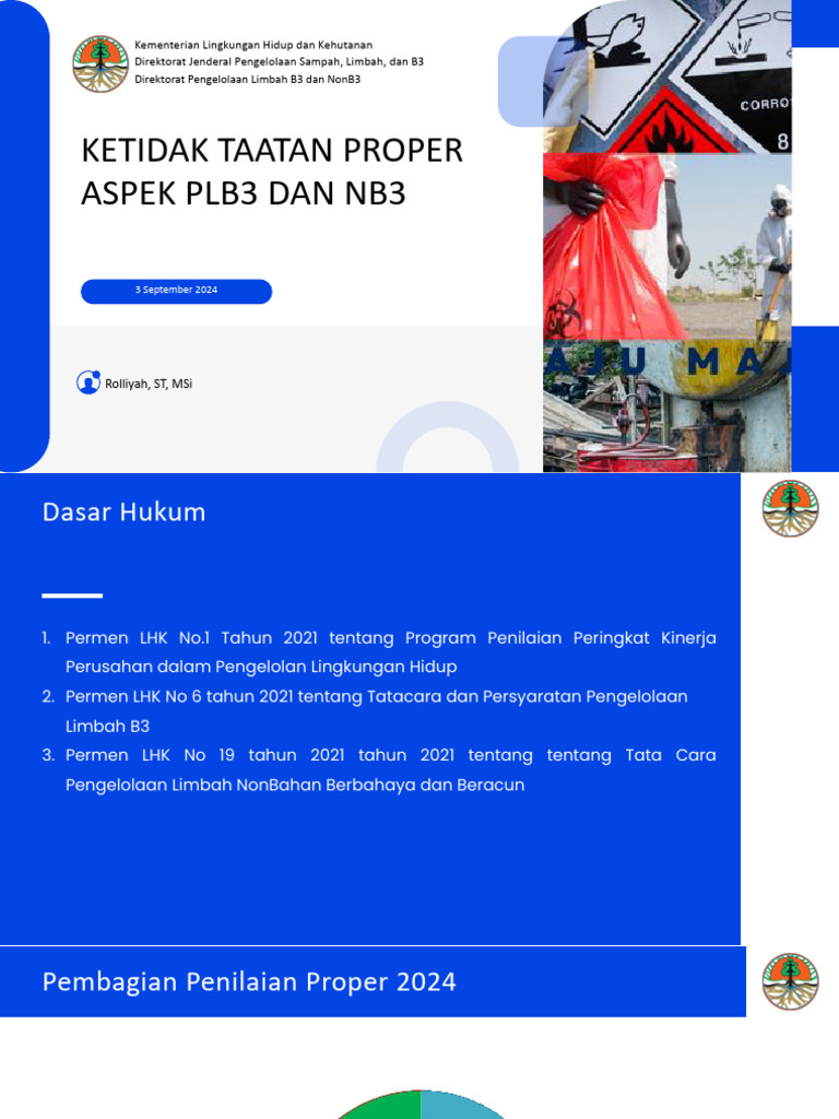 Kriteria PROPER PLB3-sanggahan - Rev | PDF