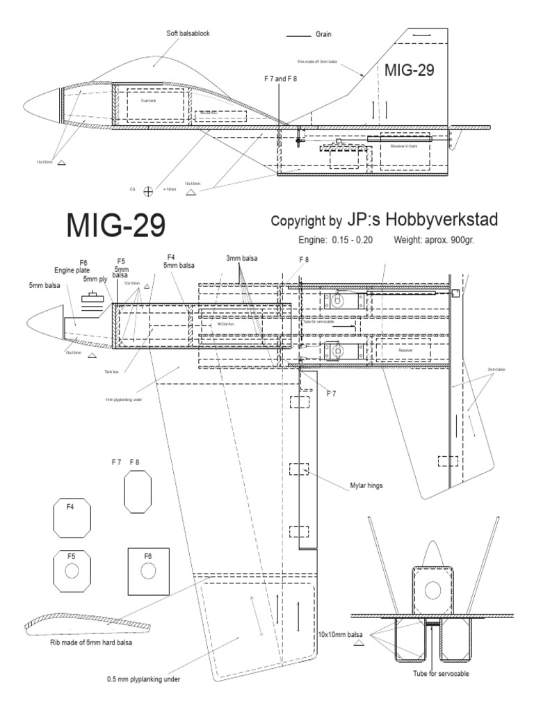 Mig_29_Plan | PDF
