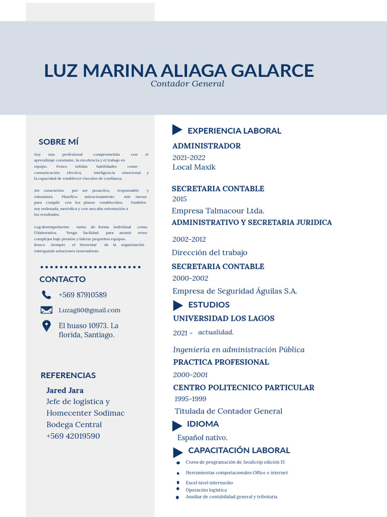 CV Luz Aliaga G. (1) | PDF