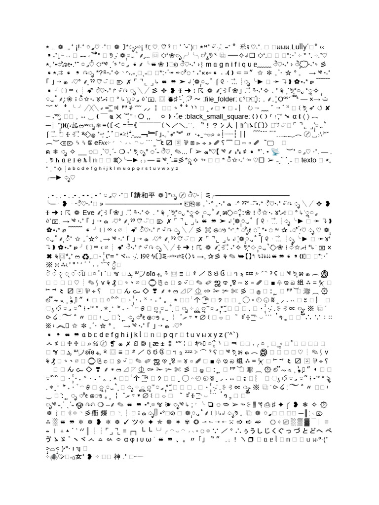 Free Symbol Pack! 3 | PDF