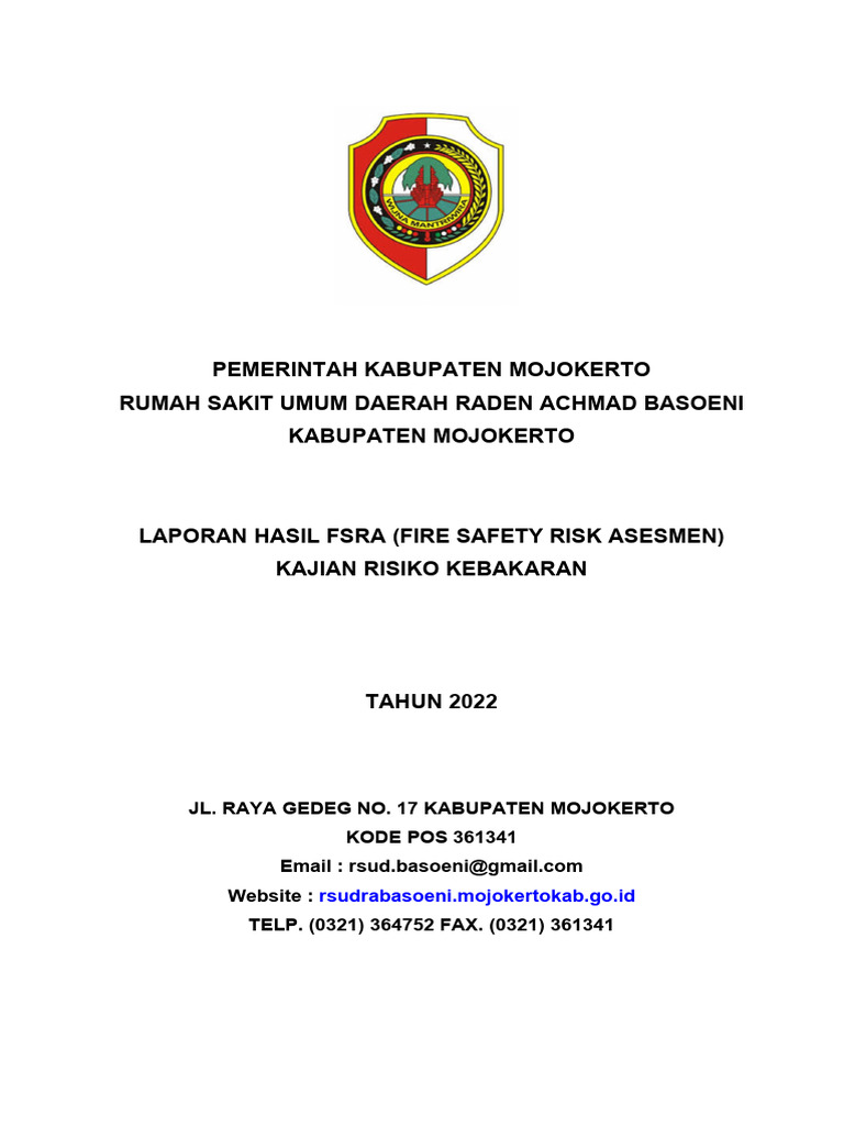 LAPORAN HASIL FSRA | PDF