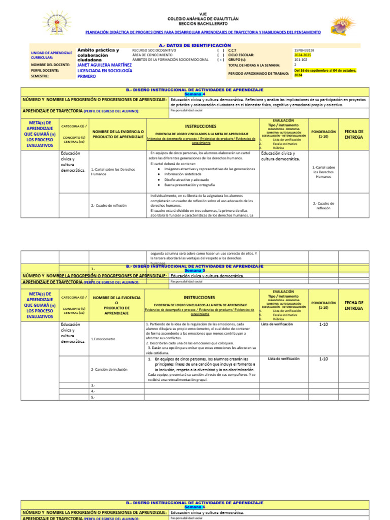 Practica y Colaboración Semanas 4, 5 y 6 | PDF
