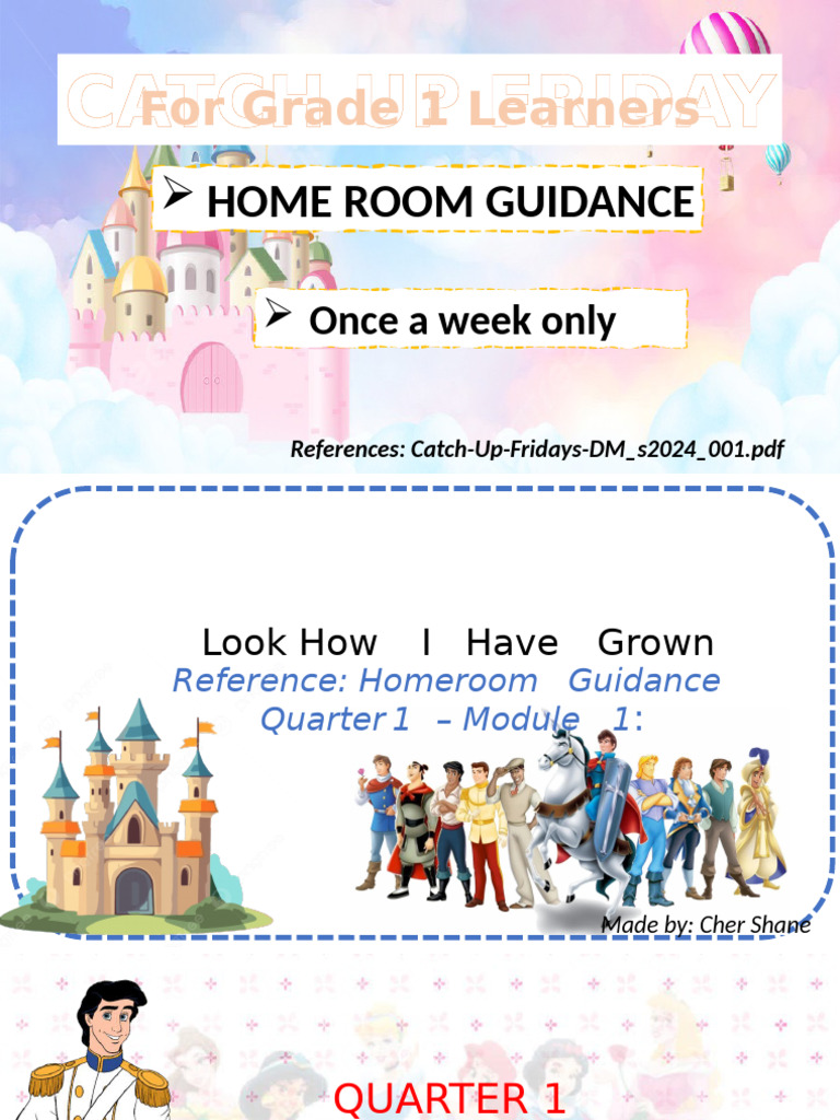 Week1-Home Room Guidance | PDF