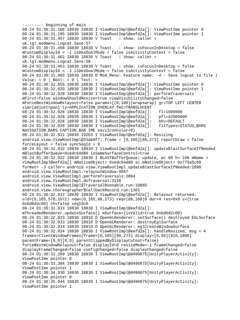 Mod Menu Log - Com - Swiftgames.survival | PDF