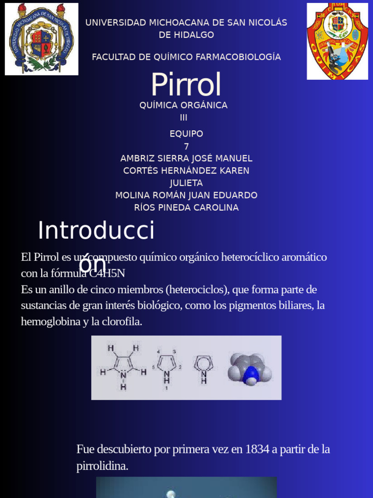 Pirrol | PDF