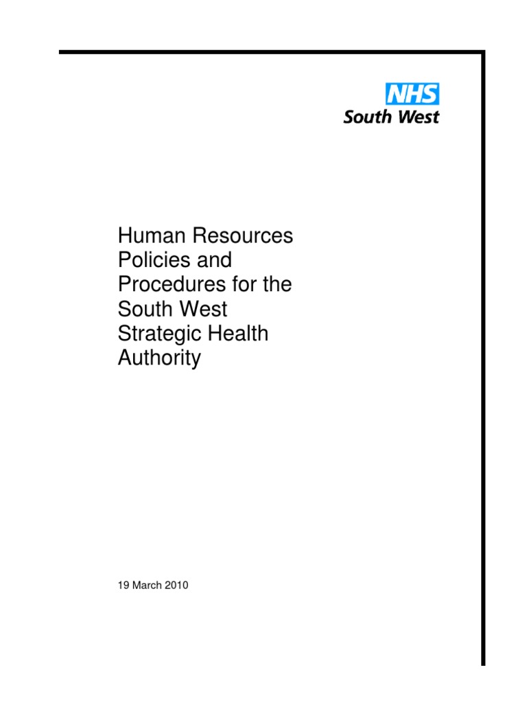 HR Policies Report | PDF | Employment | Occupational Safety And Health