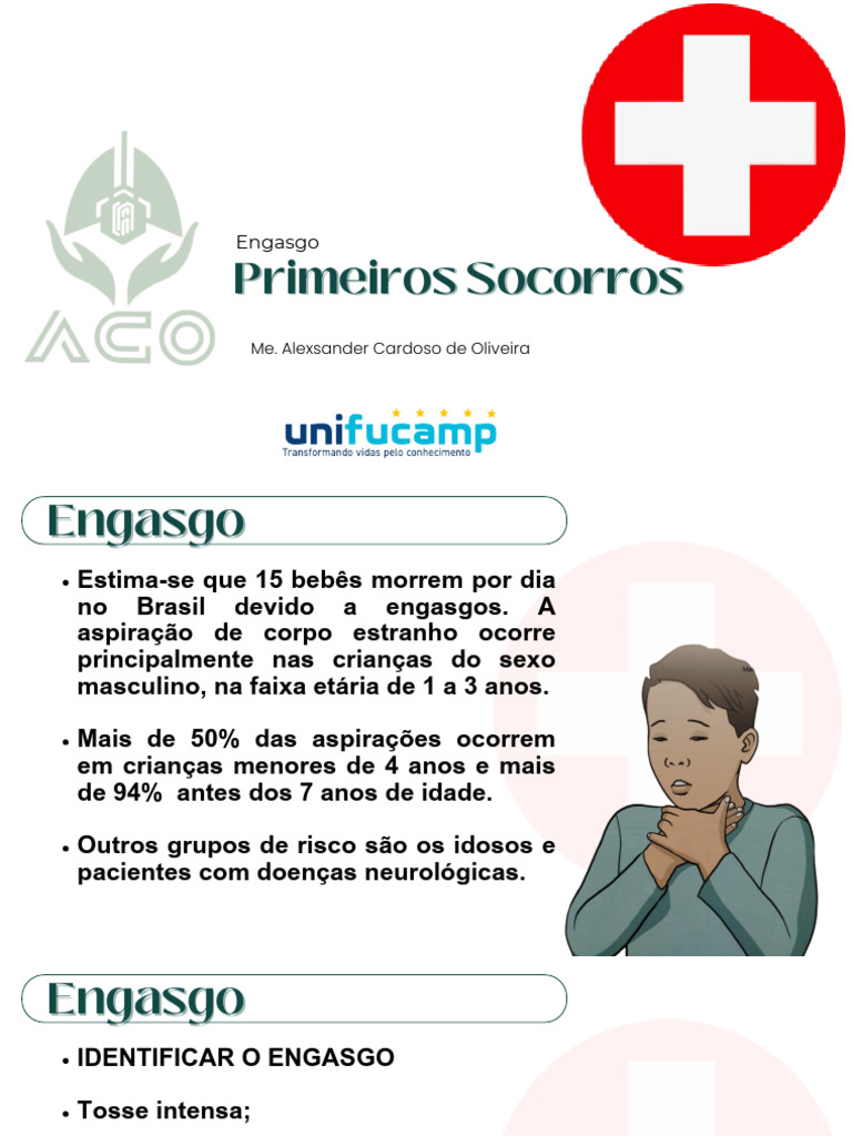 06 - Engasgo - Primeiros Socorros | PDF