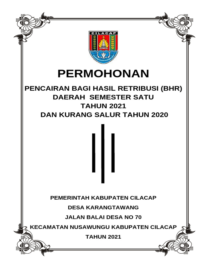 PROPOSAL PENCAIRAN BHR 2021 SEM 1 KARANGTAWANG Fix | PDF