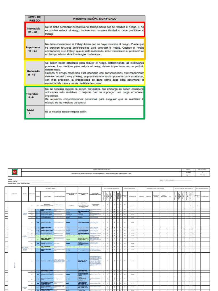 For-Ccv-Sst-07 Matriz Iper - Almacen Central | PDF