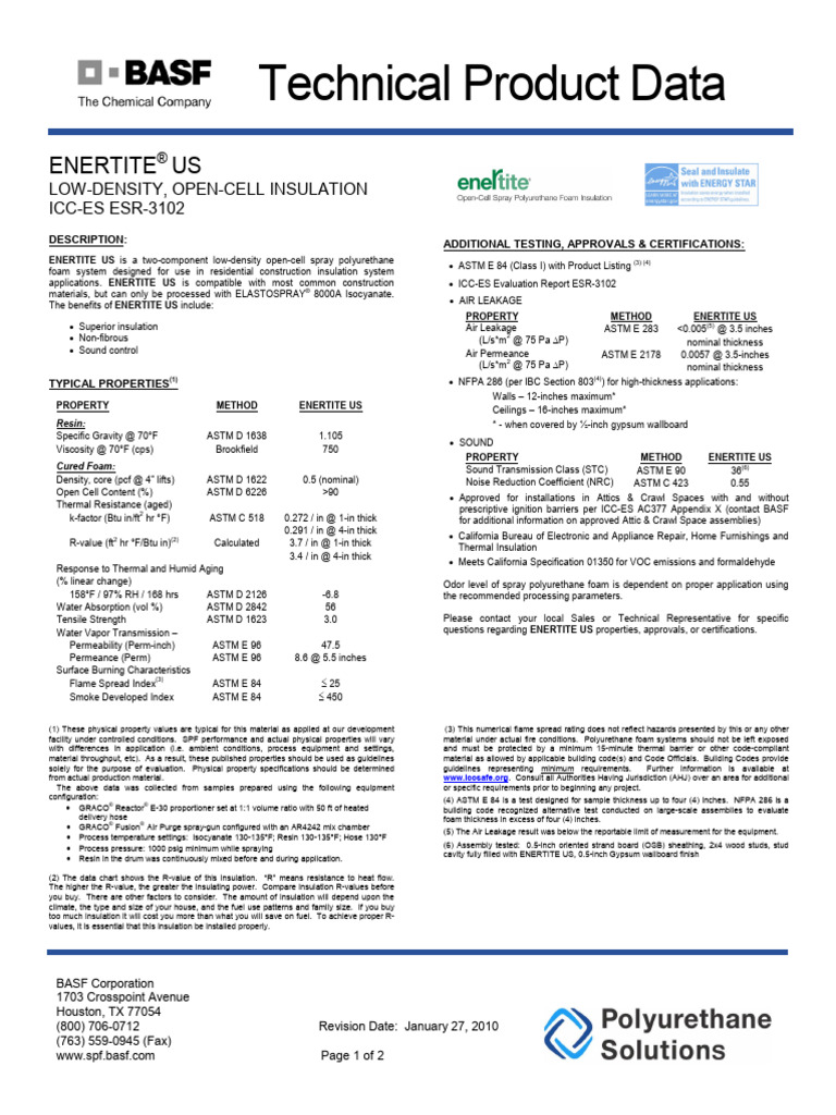 Enertite US - Techsheet | PDF