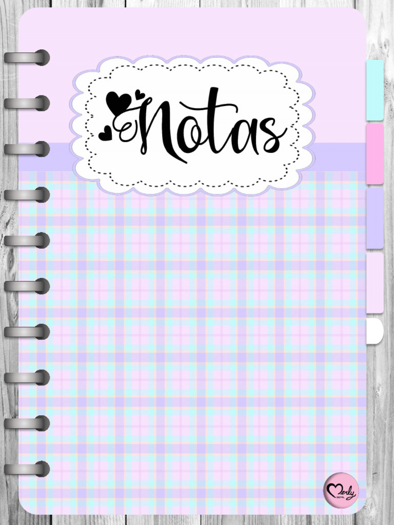 Cuaderno Notas Digitales Merlydigital | PDF