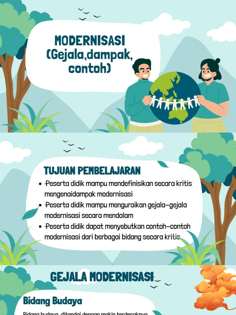 Gejala-Gelaja Modernisasi | PDF