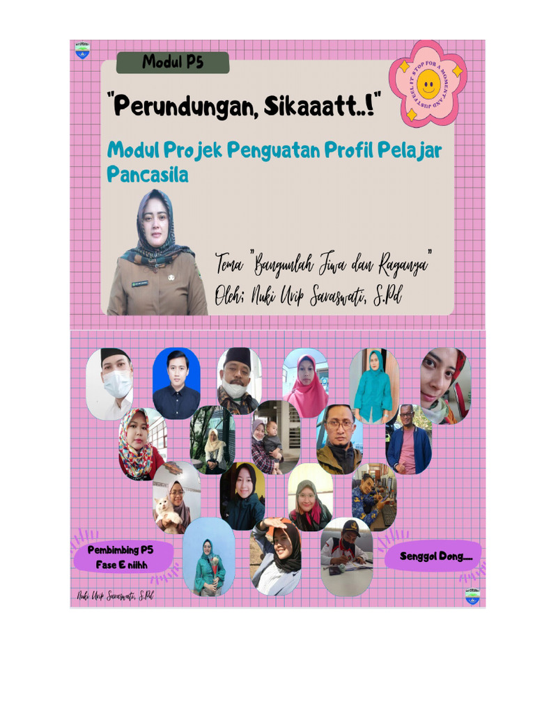 Modul P5 Bangunlah Jiwa Dan Raganya | PDF