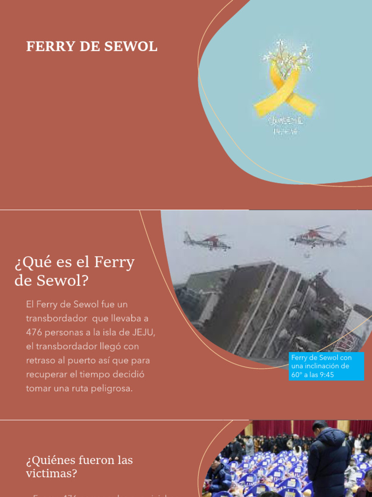 Ferry de Sewol | PDF