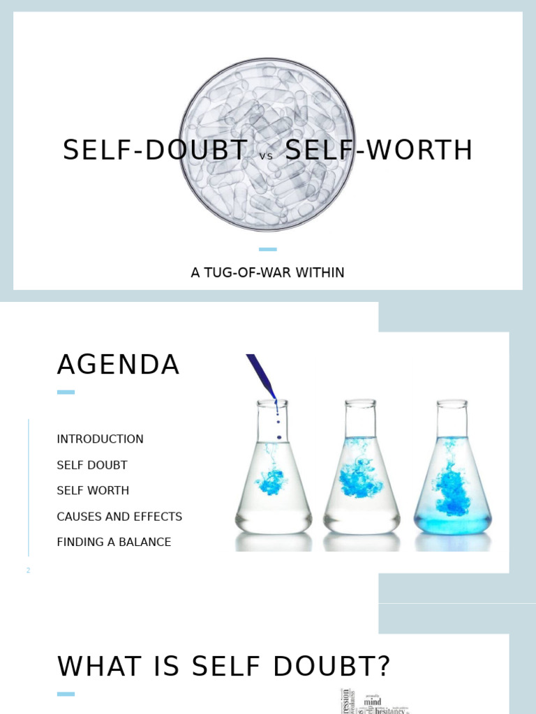 Self Doubt Vs Self Worth | PDF