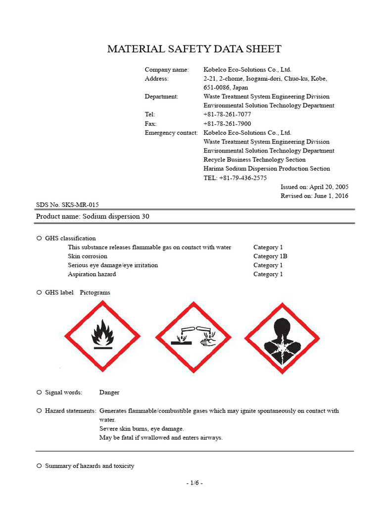 SD Sds | PDF
