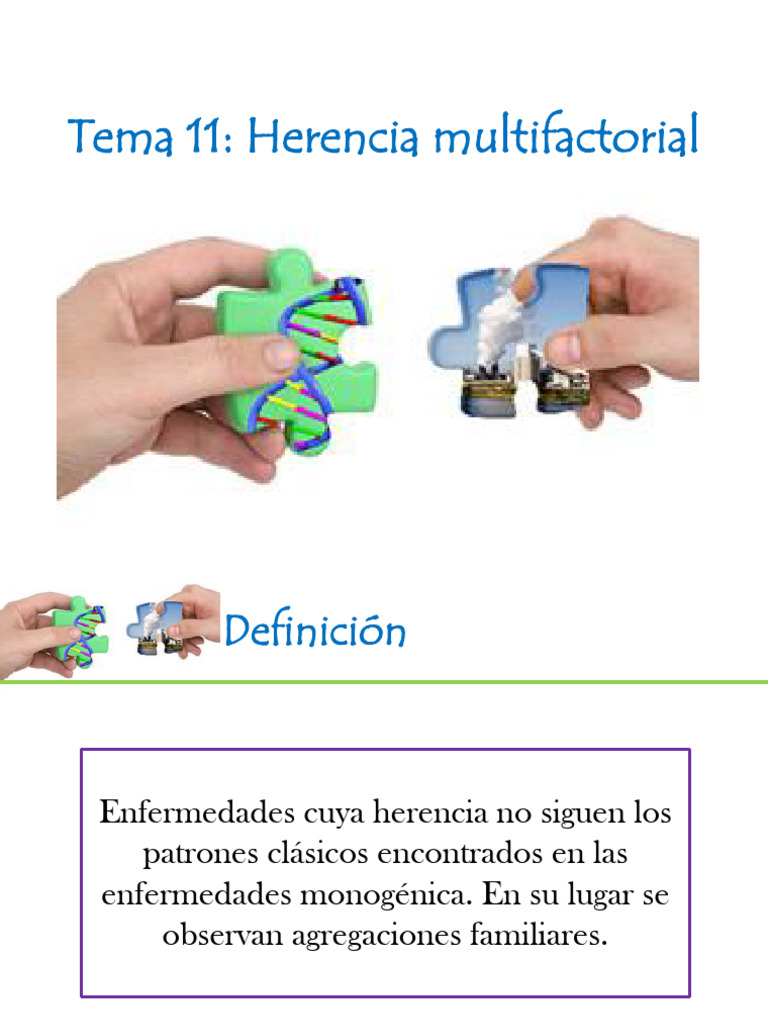 Enfermedades Multifactoriales | PDF
