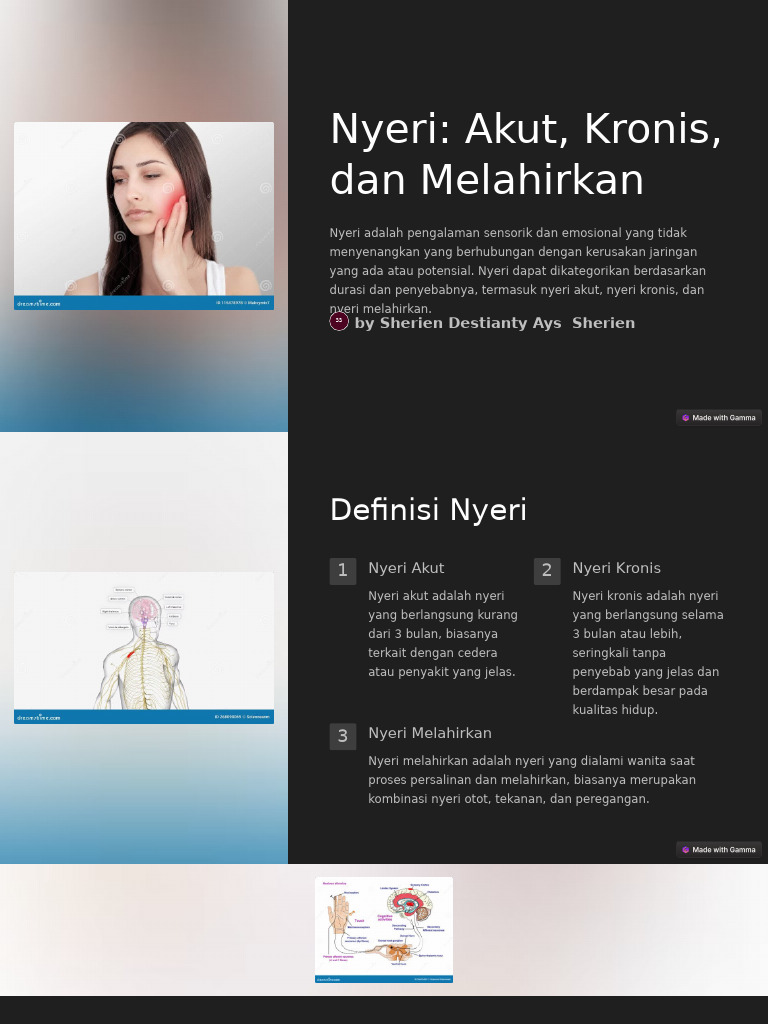 Nyeri Akut Kronis Dan Melahirkan | PDF