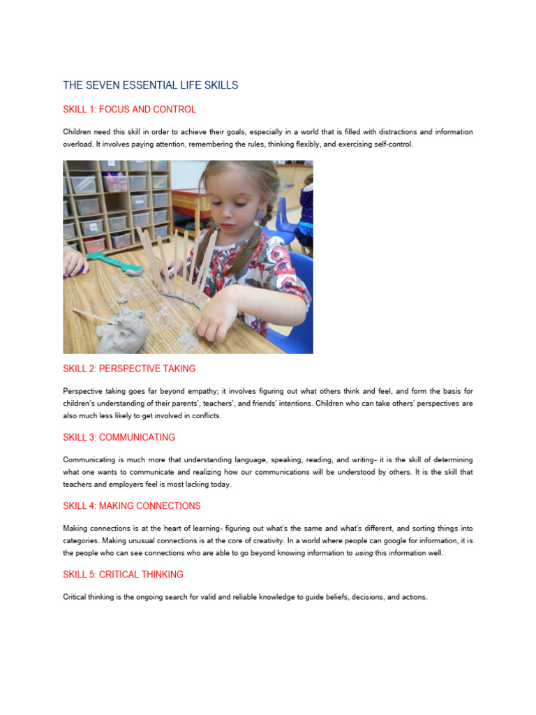 Link 1 Essential Life Skills | PDF | Career & Growth