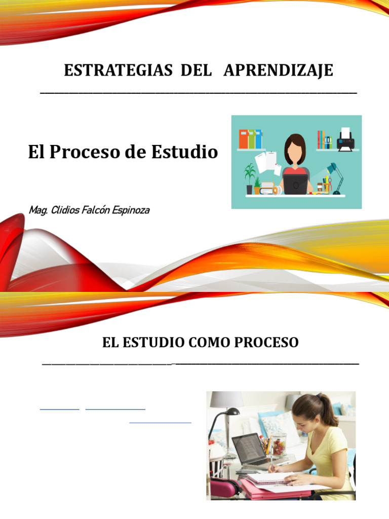 El Estudio Como Proceso | PDF | Habilidades de estudio | Crecimiento ...