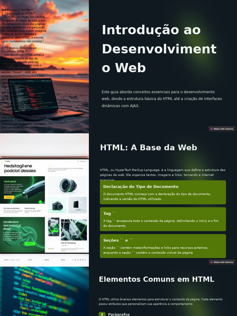 Introducao Ao Desenvolvimento Web | PDF Introducao Ao Desenvolvimento Web | PDF