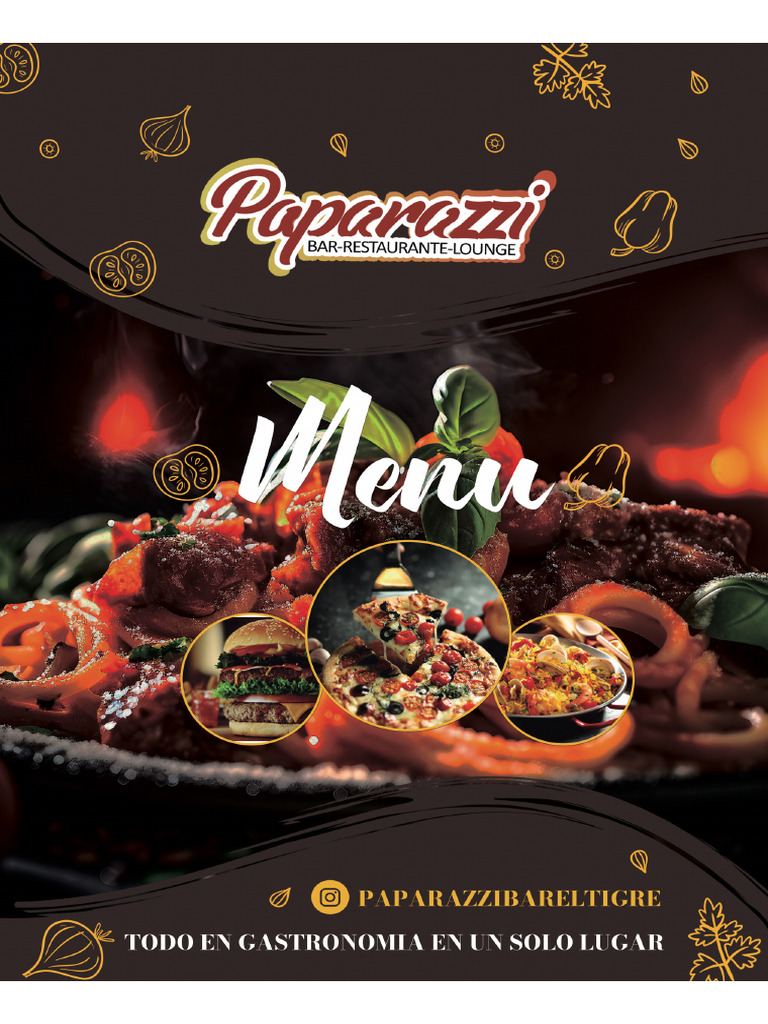 Menú Paparazzi | PDF