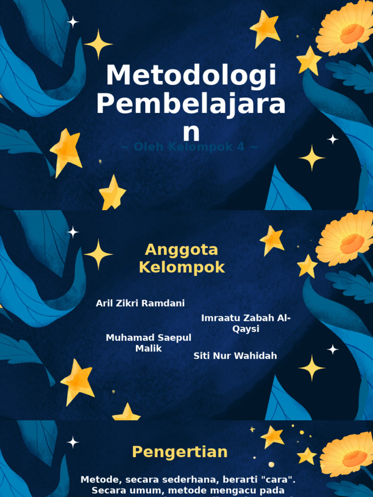 Metode Pembelajaran | PDF