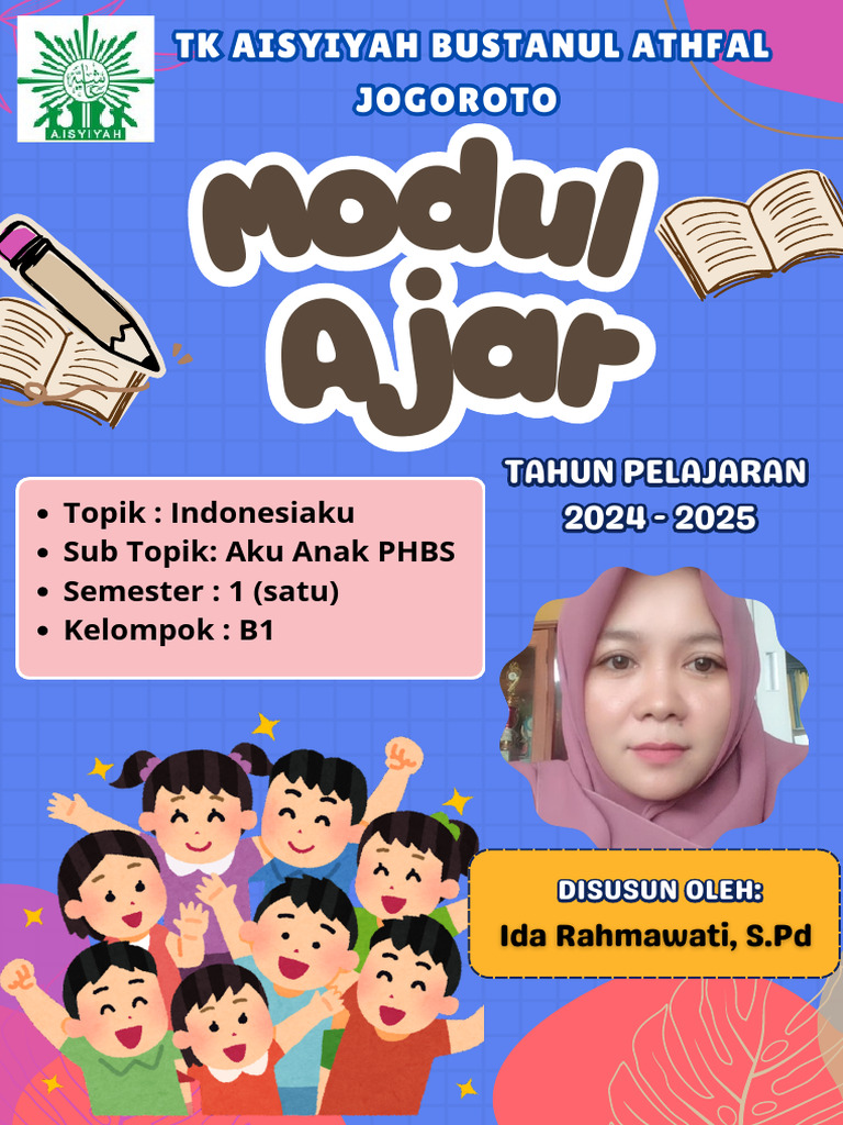Modul Ajar Kelompok B Ida Tema Aku Anak PHBS | PDF