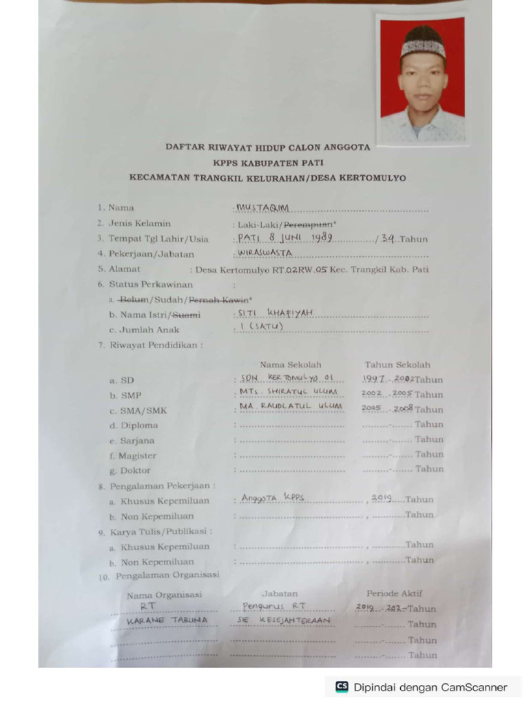 029-TPS 12-Mustaqim - Dariyat | PDF