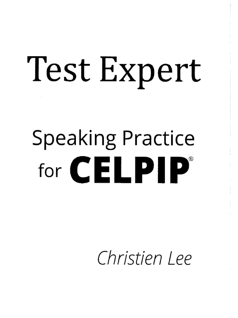 Speaking Practice For CEL | PDF