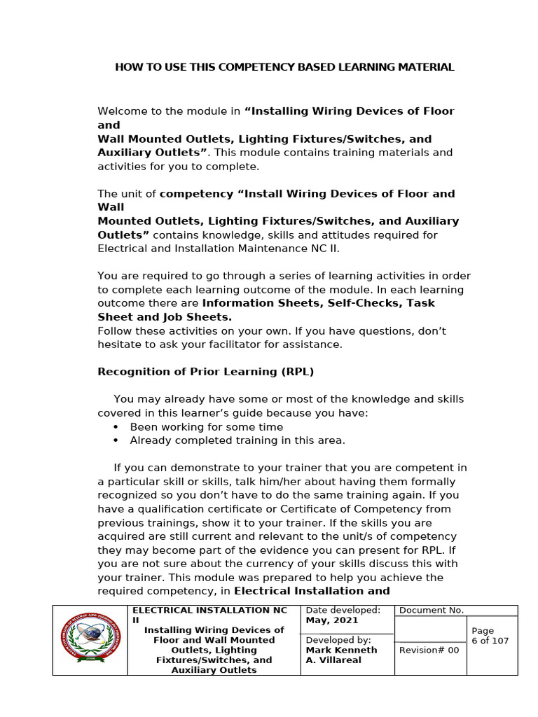 Competency Based Learning Material New Kenken | PDF