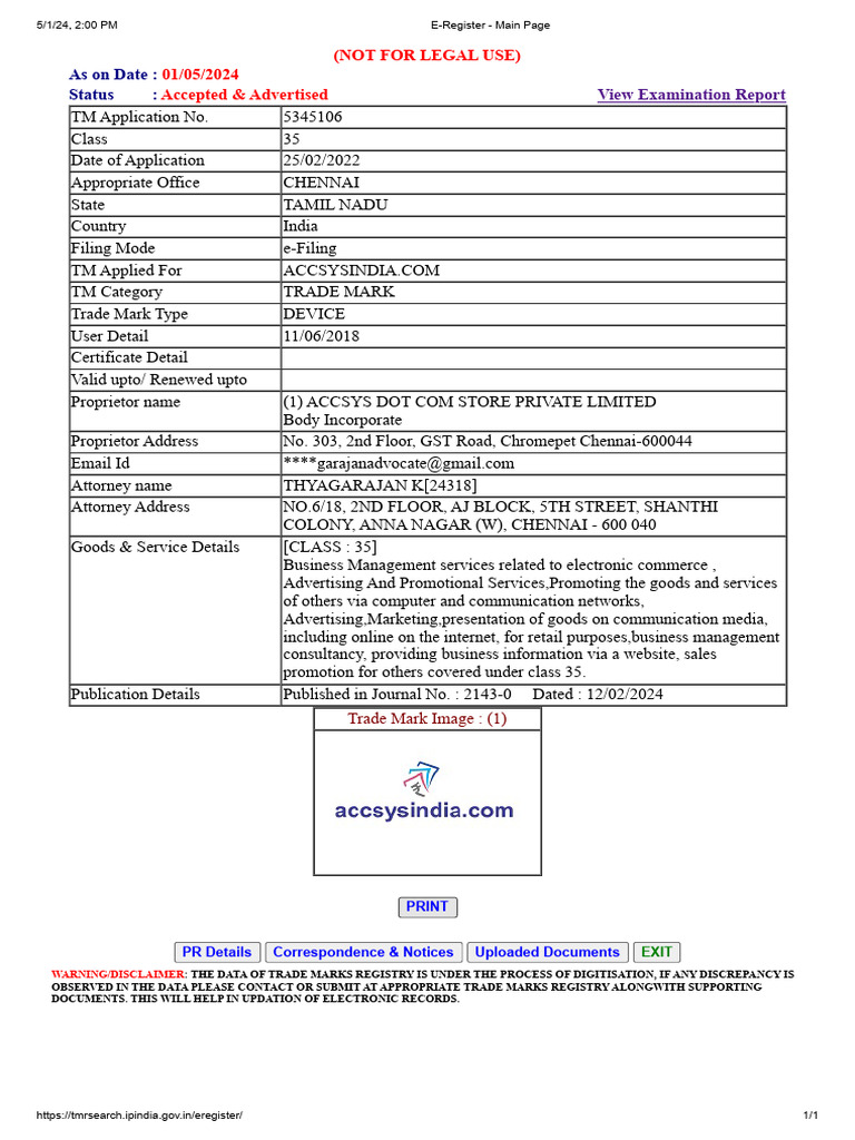 Trade Mark | PDF