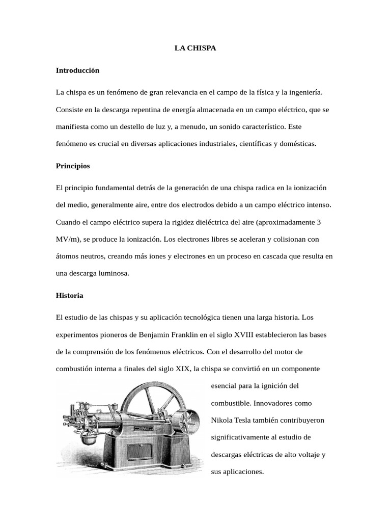La Chispa | PDF