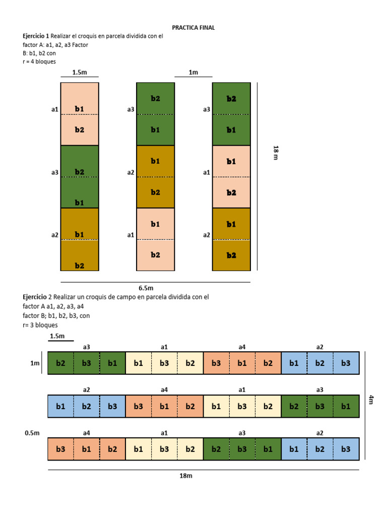 Diseño de Parcelas Divididas | PDF