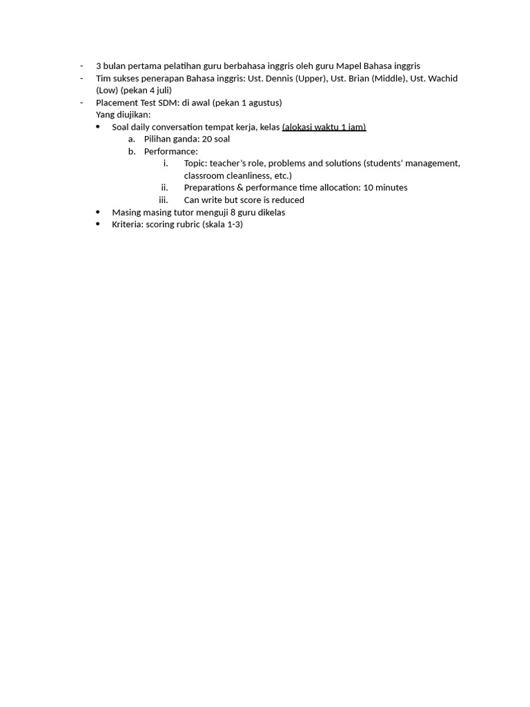 Placement Test | PDF | Career & Growth | Foreign Language Studies