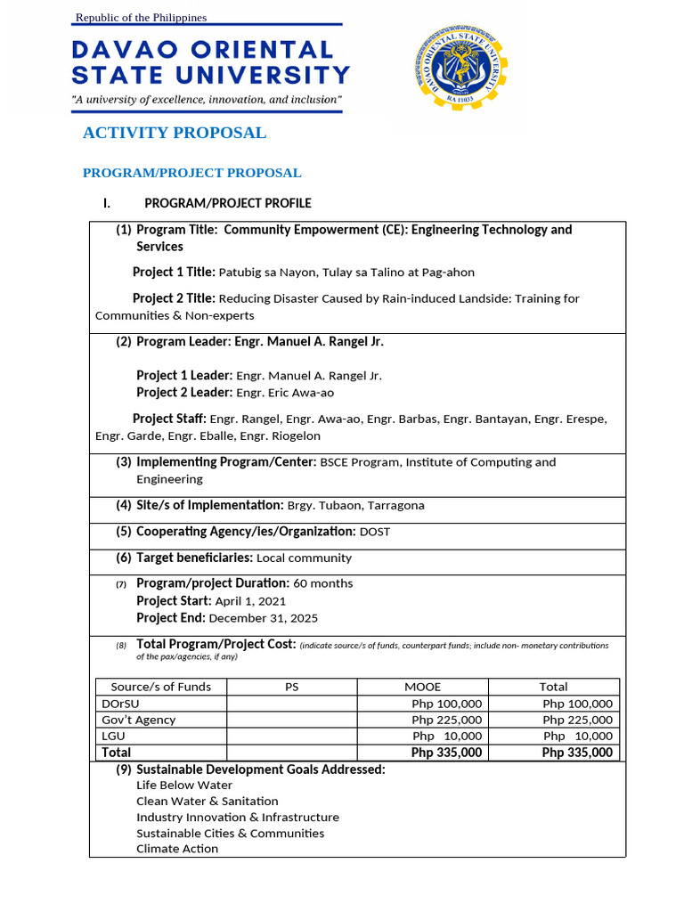 Project Proposal | PDF