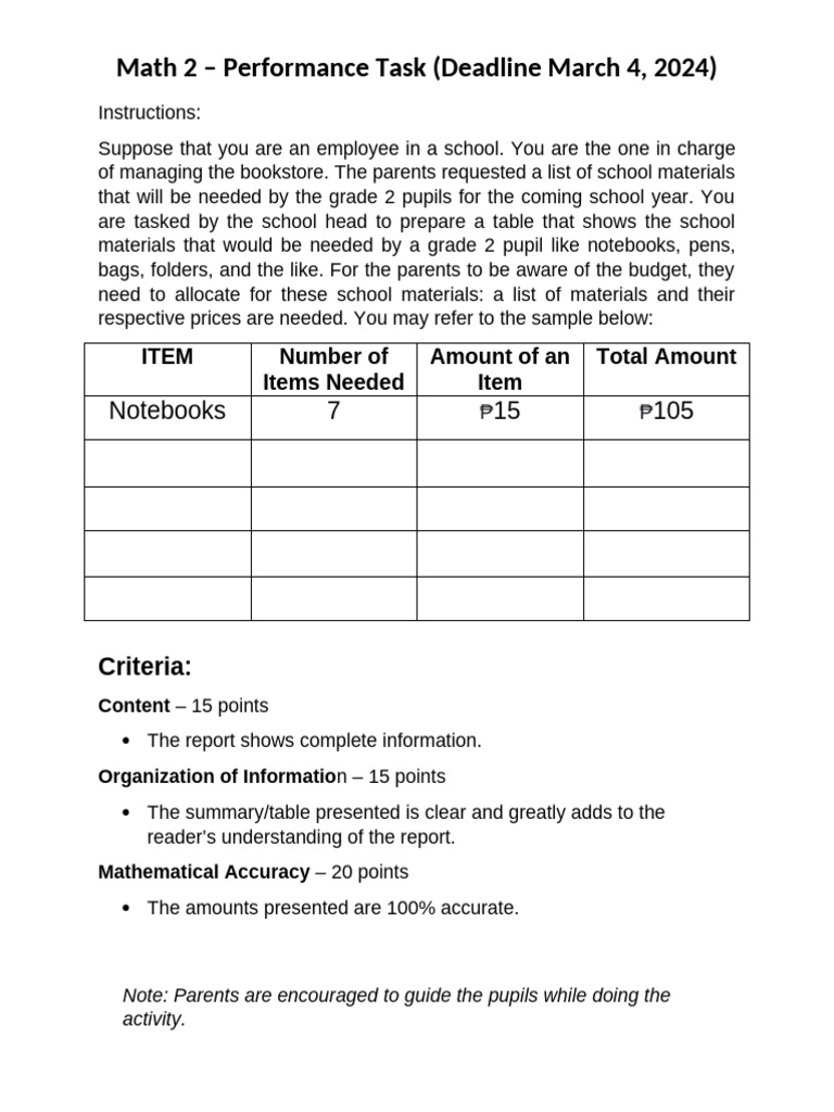 q3 Math 2 Peta | PDF
