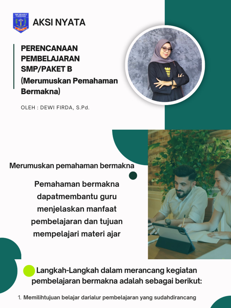Firda - Perencanaa Pembelajaran | PDF