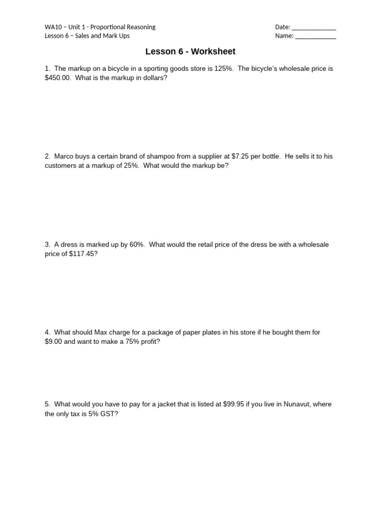 lesson-6-worksheet | PDF