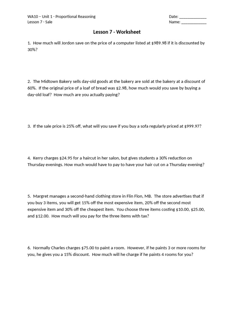 lesson-7-worksheet | PDF