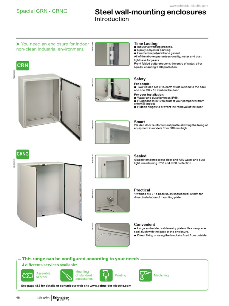 3a.schneider CRN Enclosure | PDF