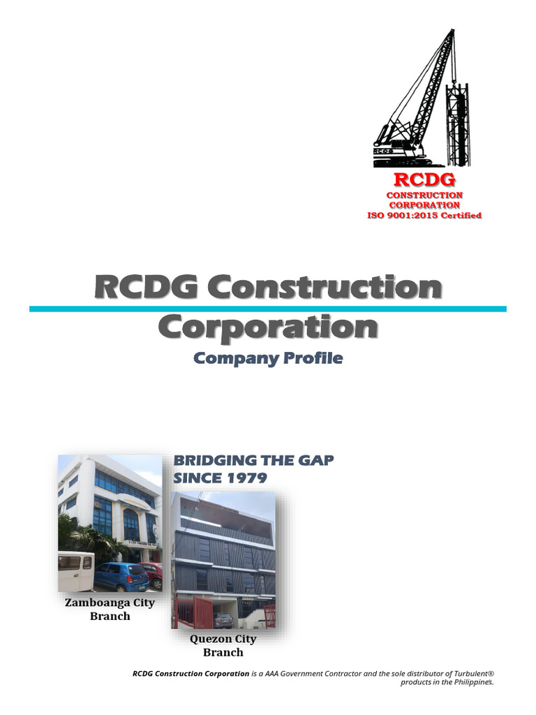 RCDG & Hydro Partners Company Profile | PDF