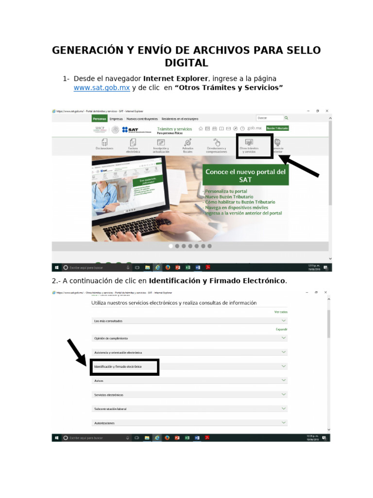22.-GENERACIÓN DE ARCHIVOS PARA SELLOS DIGITALES | PDF
