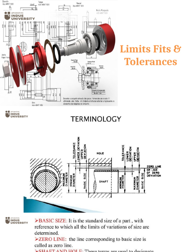 Limits Fits & Tolerances | PDF